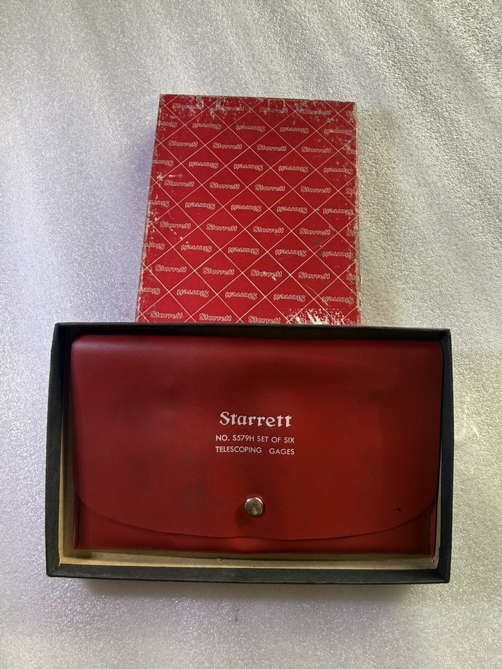 Vintage STARRETT #S579HZ Telescoping Gage Set (6) MINT CONDITION | eBay