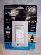 GE 25055 TouchSmart In-wall Digital Timer With 6 Pushbuttons Ge53109 ...