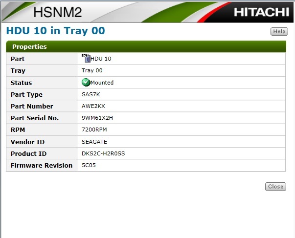 Hitachi HDS 2TB SAS NL AMS2000 AMS2100 AMS2300 AMS2500 AWE2KX SAS7K ...