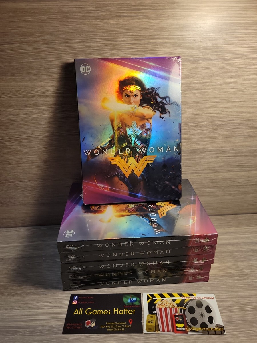 Portada Del Dvd De La Pelicula Wonder Woman 2017 Pelicula De La Mujer