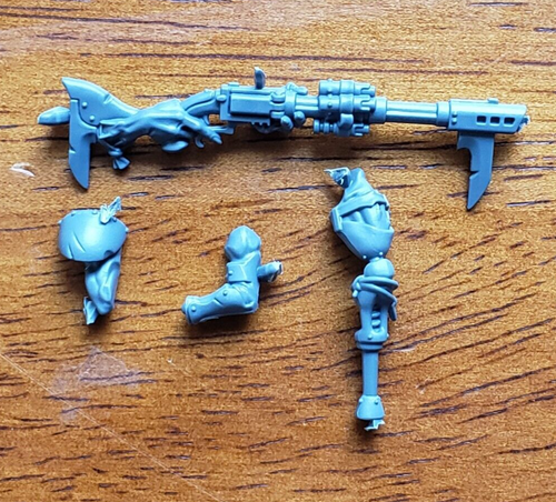 Warhammer 40k Kill Team Bits: Kroot Farstalker Kinband Cold Blood Set w ...