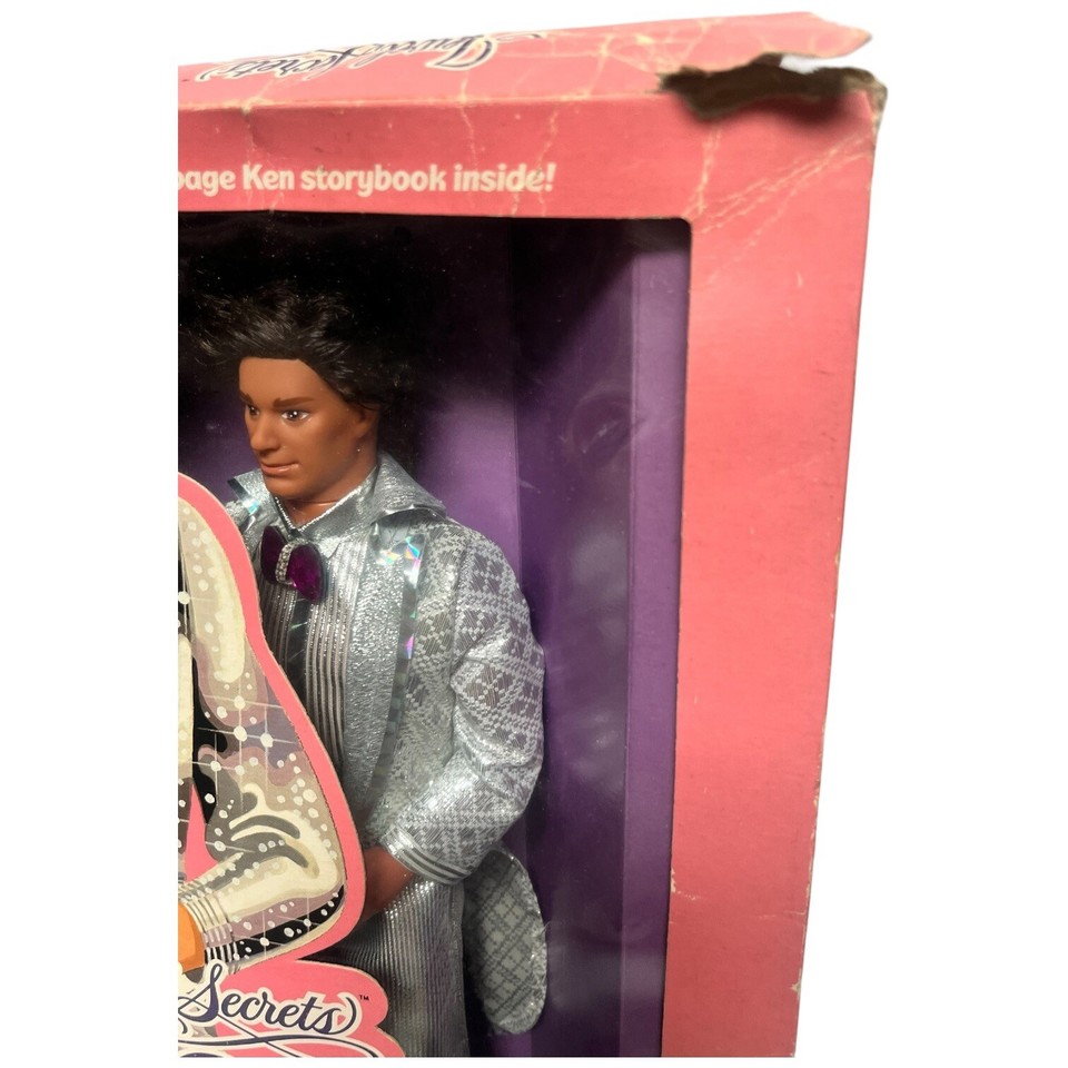 Ken Jewel Secrets Doll Rooted Hair Mattel 1719 Barbie Boyfriend 1987 In ...