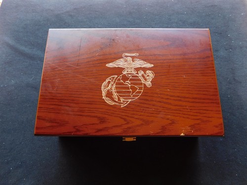 USMC Insignia Box with 50 + Pieces - Offices Equipment Company | eBay