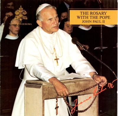 The Rosary With The Pope: John Paul II 2-Disc MUSIC AUDIO CD Catholic ...