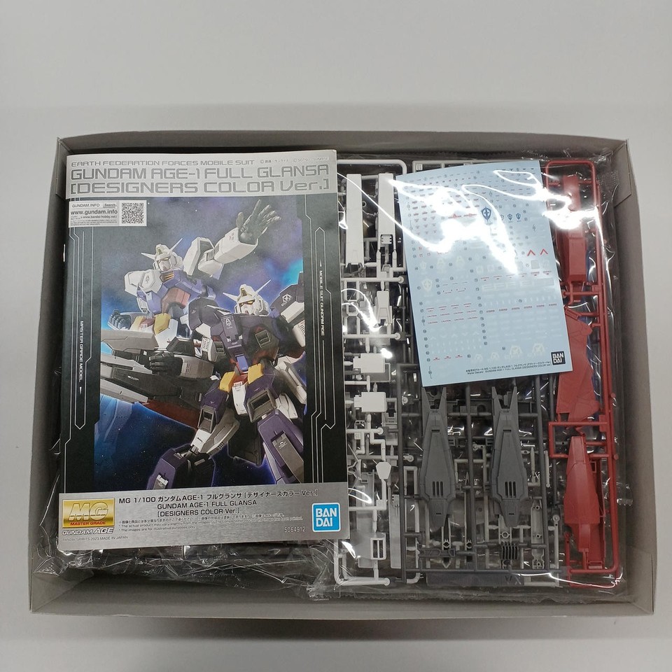 Gunpla Model Number MG Gundam AGE 1 Full Gransa Designer s Color BANDAI ...