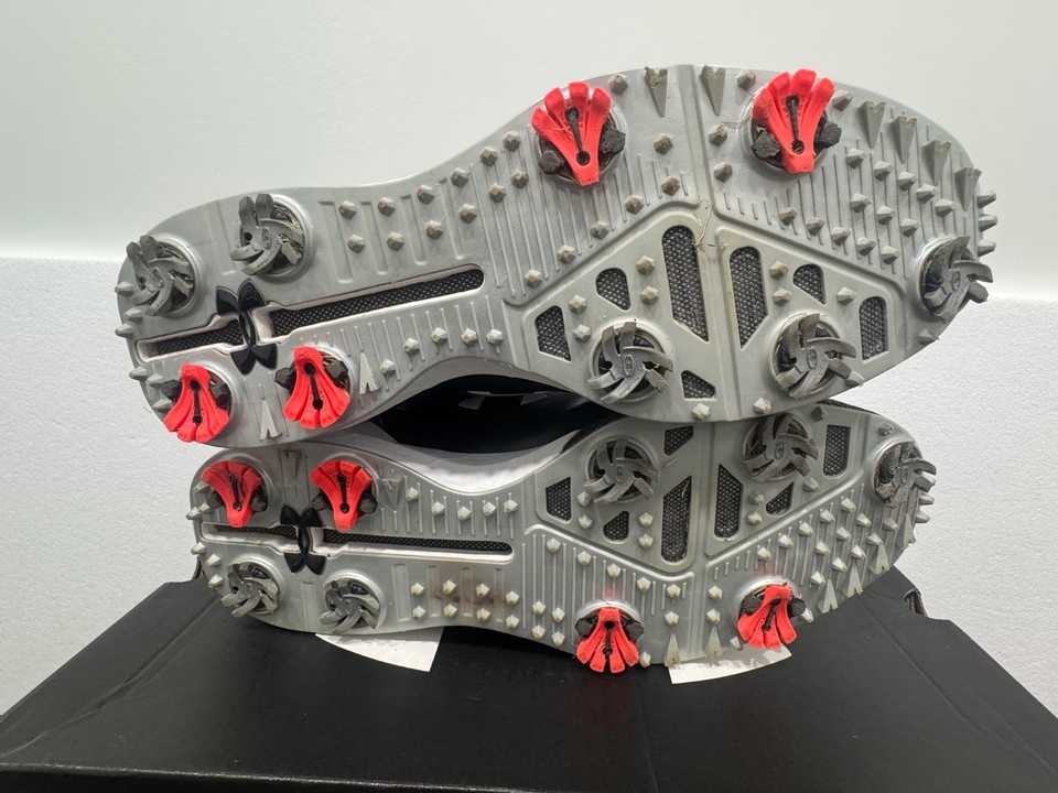 Under Armour HOVR drive GTX E golf shoes- black/red-used-size 13 wide ...