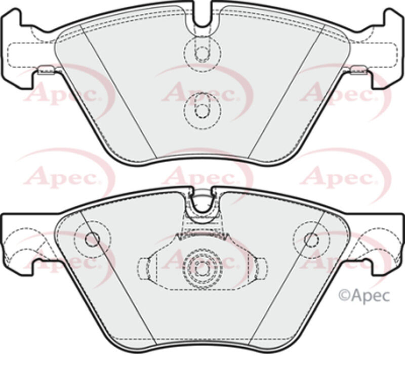 Fits BMW 5 Series 2010-2017 2.0 D 2.5 Brake Pads Set Front Stallex ...
