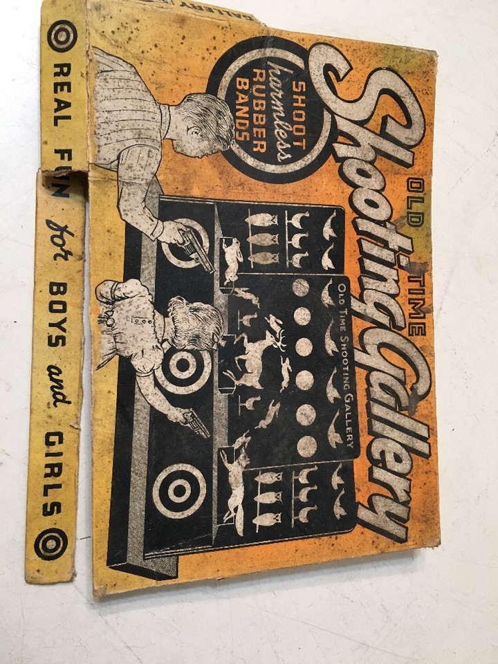 Rare Vintage Old Time Shooting Gallery 1940's Toy By Built-Rite | eBay