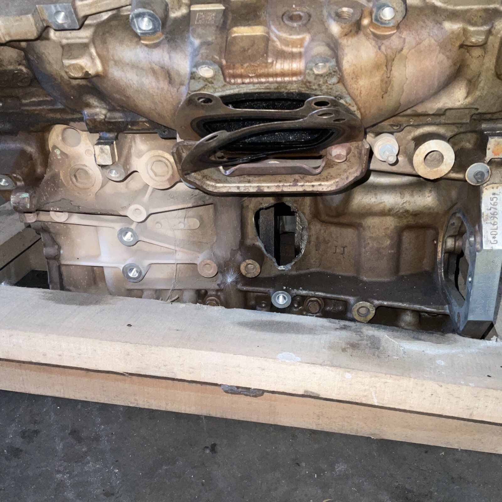 11-13 Mopar 3.6L V6 Pentastar Engine Long Block Assembly For Parts ...