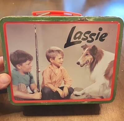 LASSIE & Timmy Lunch Box Metal Great Shape Citiusa Distribution Online ...