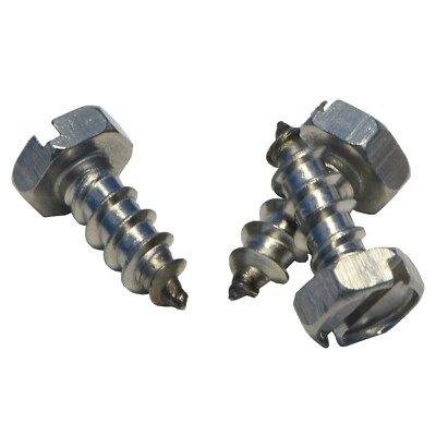 Grip Fast #10 x 1/2" Sheet Metal Screws Stainless Hex Head (60 Qty) | eBay