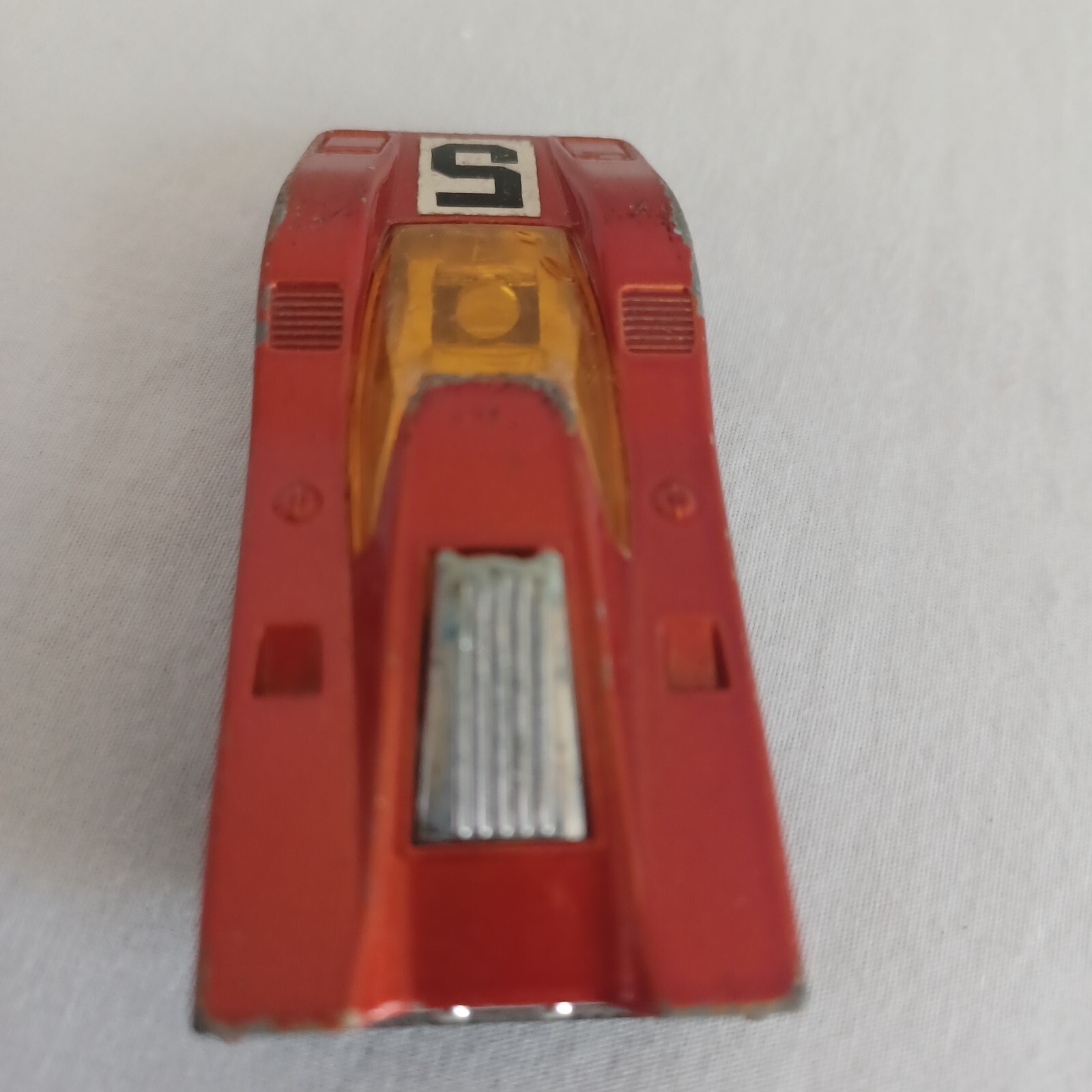 Red Matchbox Lesney Superfast No. 7 Hairy Hustler Orange made in 1971 ...