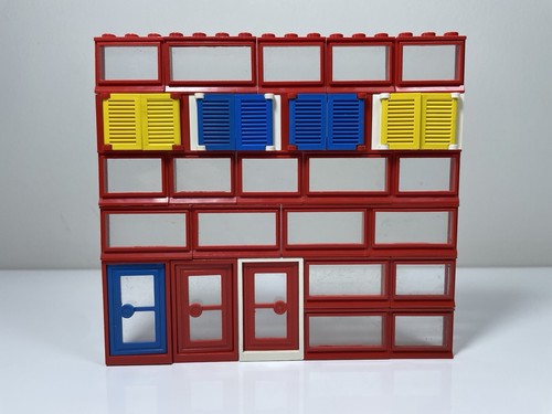 LEGO Bulk Lot Vintage Windows Doors Shutters Classic Town Trains ...