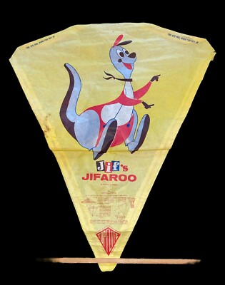 Jif Peanut Butter Jifaroo Paper Kite. VINTAGE Promo! Unused! | eBay