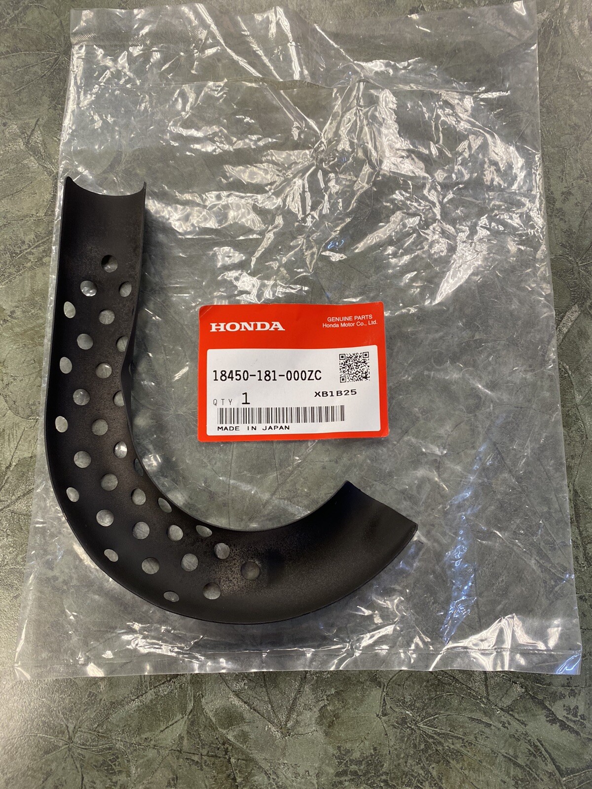 Honda Rear Exhaust Shield Cover B Z50R XR50R XR70R CRF50F CRF70F 18450 ...