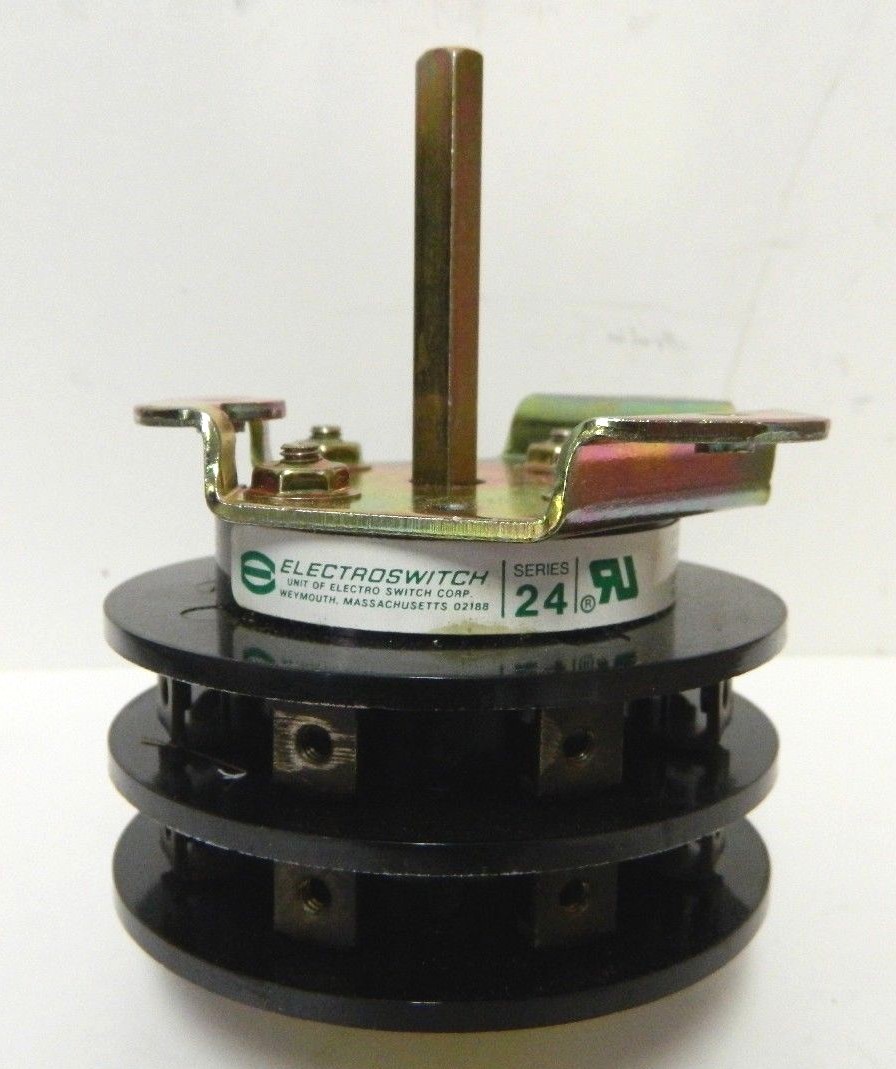 Electroswitch 24902B-2 Rotary Switch Breaker Control Series 24 for sale online | eBay