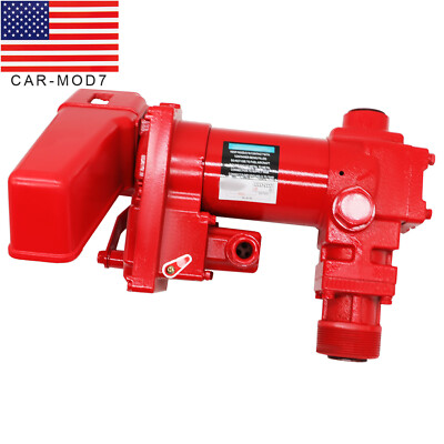 Fuel Transfer Pump 12 Volt 15 GPM High Flow DC Fuel Pump Heavy Delivery ...