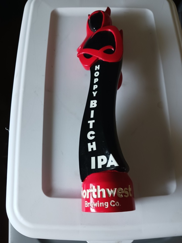 Hoppy Bitch Tap Handle Rare Northwest Brewing Co. Used slight damage | eBay