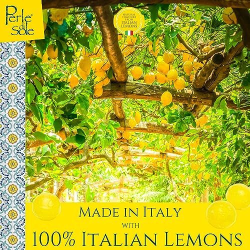 Perle di Sole Italian Lemon Candy Drops - Lemon Hard Candy Individually ...