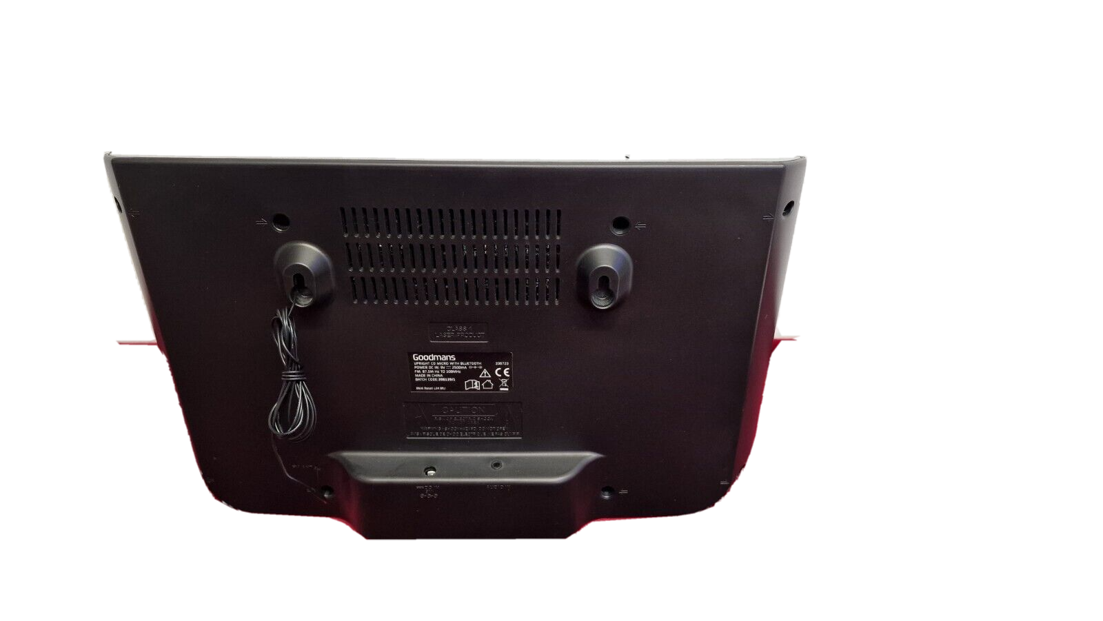 Goodmans CD MICRO SYSTEM WITH BLUETOOTH STREAMING 336723 for sale ...