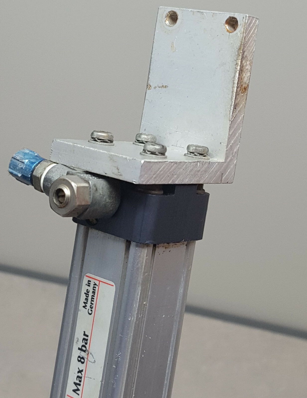 Hoerbiger Origa P210-20 Pneumatic Cylinder with Slide 18" Long. | eBay