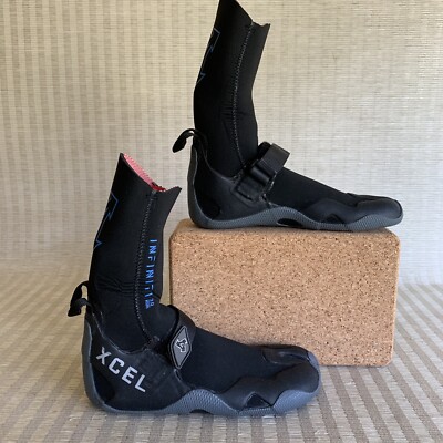 Xcel Infiniti 3.0mm Split Toe Booties Black Youth Size 6 Stretch ...