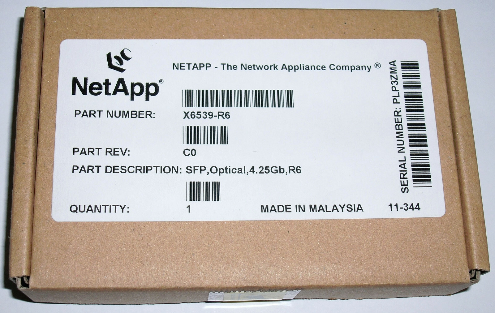 NetApp X6539-r6 4.25 Gbit/s Shortwave Optical Adapter SFP online kaufen ...