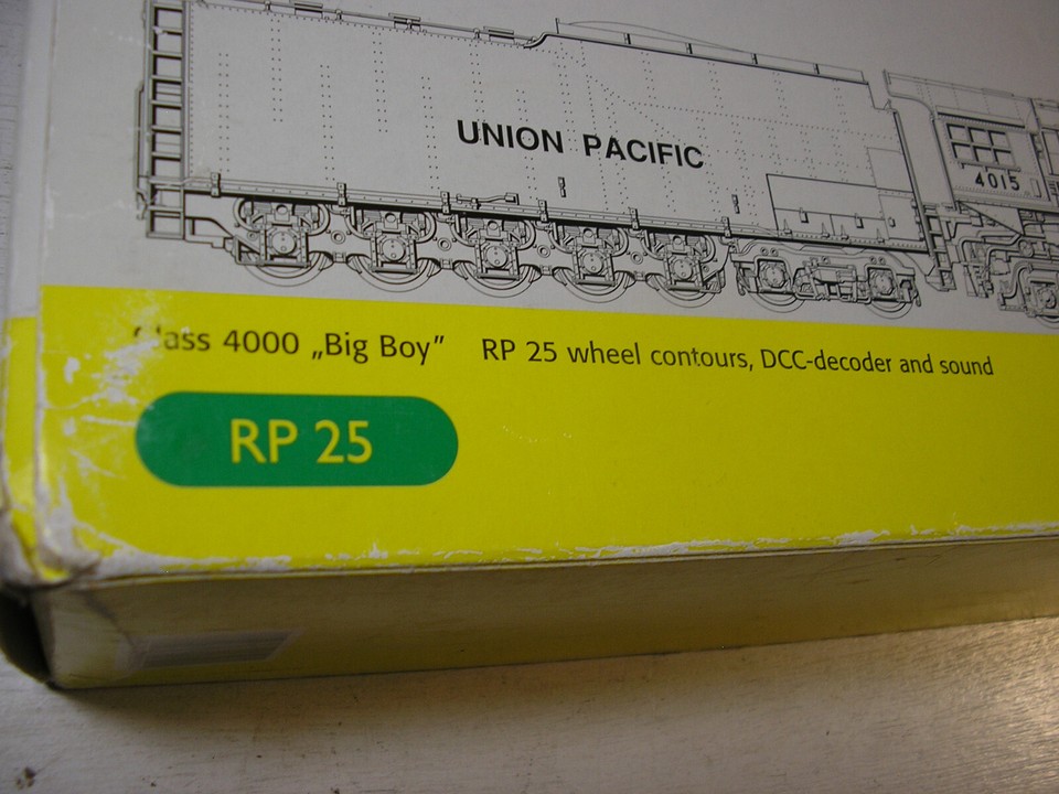 TRIX 22599 HO UP 4013 Big Boy 4-8-8-4: DCC , Sound Tsunami 2, Keep ...