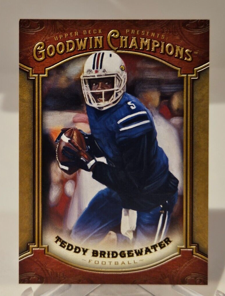 2014 Goodwin Champions TEDDY BRIDGEWATER #96 ROOKIE | eBay