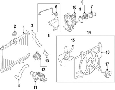 21200ED00A Nissan Thermostat assy 21200ED00A, New Genuine OEM Part | eBay