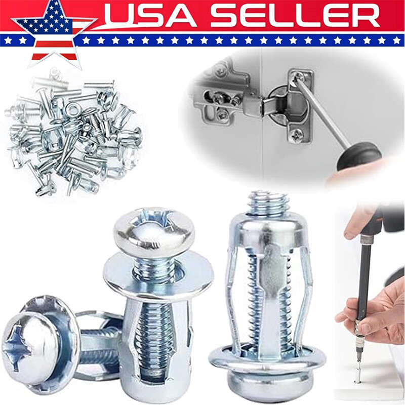 Expansion Screw Petal Nut,Petal Shape Metal Nut with Screws Easy ...