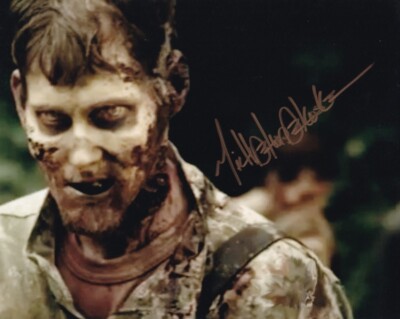 MICHAEL KOSKE signed Autogramm 20x25cm THE WALKING DEAD in Person ...