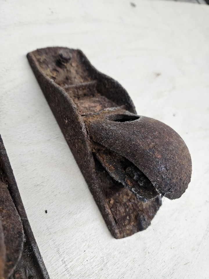 Lot of 3 Vintage Antique Block Planes Cast Iron Woodworking Tools Barn ...