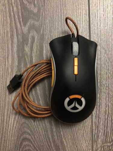 Razer Overwatch Deathadder Elite: True 16,000 5G Optical Sensor Gaming ...