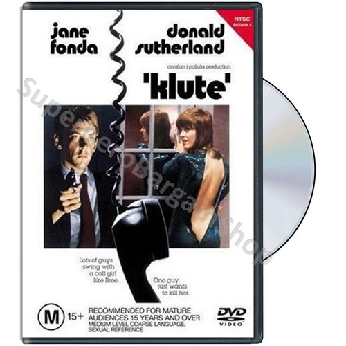 Klute (DVD, 1971) NTSC Region 4 (Jane Fonda, Donald Sutherland) NEW ...