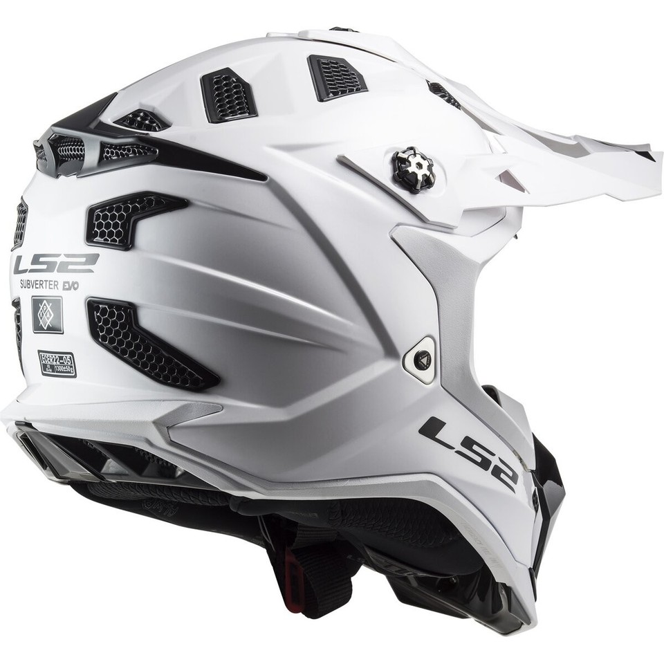 LS2 White/Black Subverter Evo Helmet (Adult 3X-L) 700-1027 | eBay