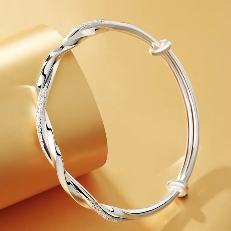 925 Sterling Silver Original Romantic Gypsophila Star Bangles for Women Fashion | eBay Australia