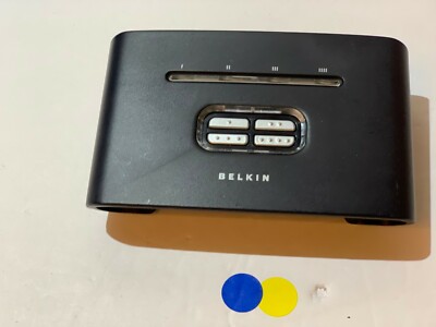 Belkin 4X4 USB PERIPHERAL SWITCH MODEL # F1U400 no power cord | eBay