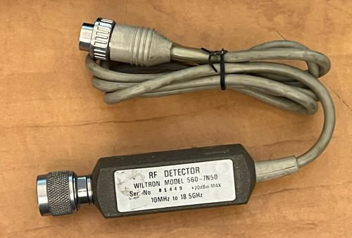 Anritsu wiltron 560-7N50 RF Detector 18.5Ghz | eBay