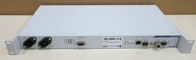 ADVA Fbt-ornt-11-b Fsp150cp Optical Network Solution Switch for sale ...