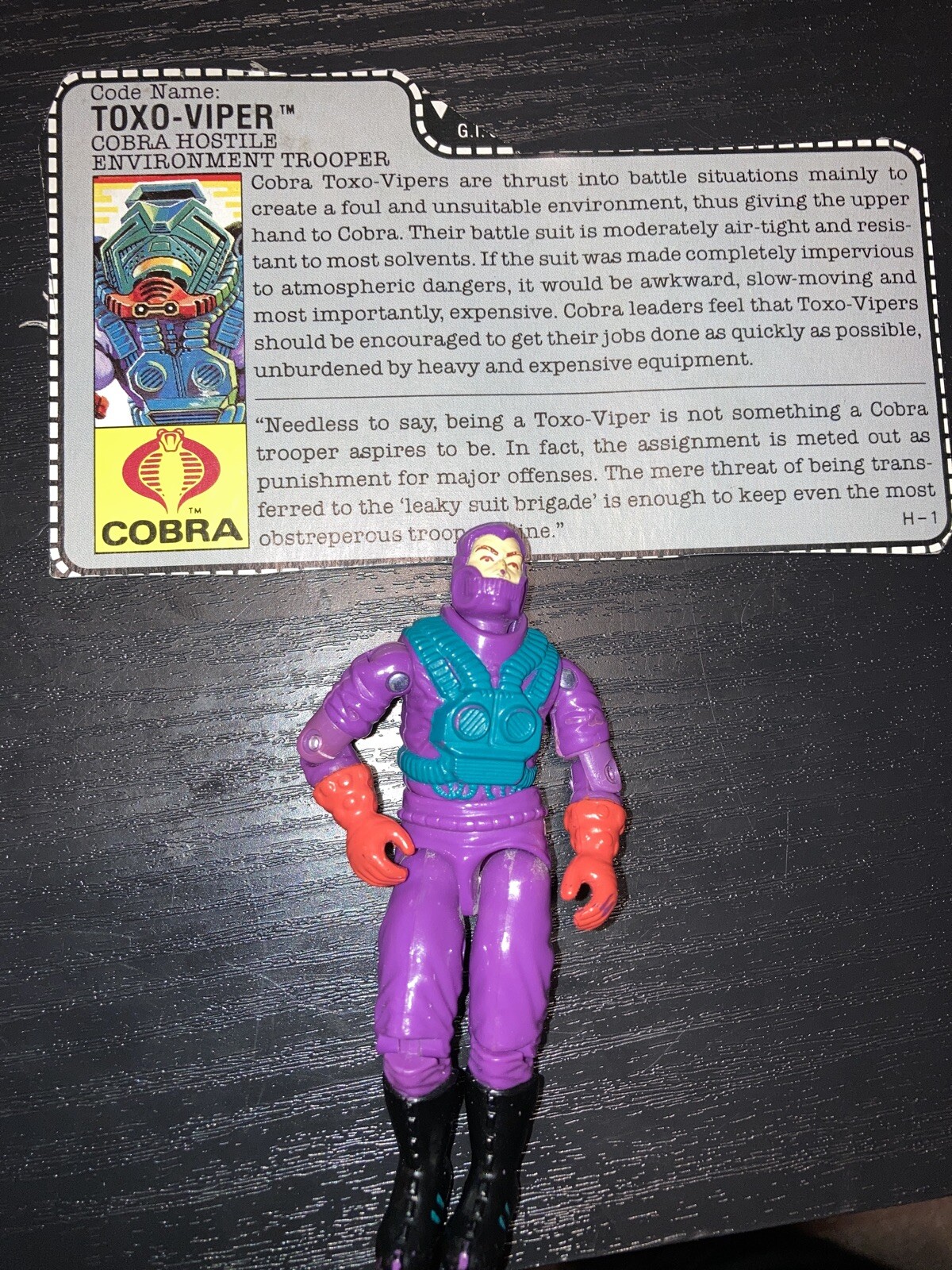gi joe toxo viper 1988 | eBay