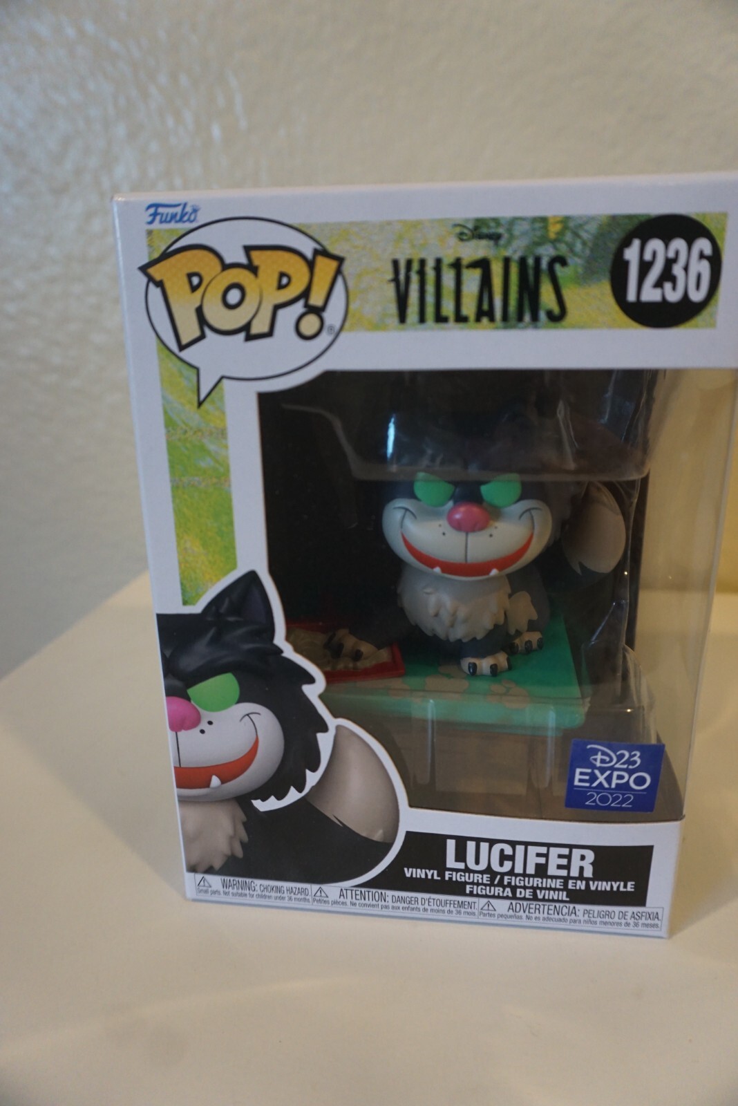 Funko Pop! Lucifer #1236 - 2022 D23 Expo Exclusive - Disney Villains | eBay