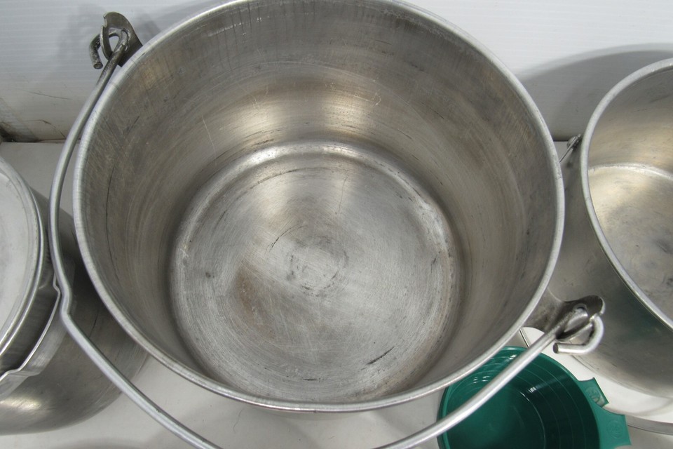 Vintage Camping 1970's Palco Back Packers Aluminum Cook Kit with Plates ...