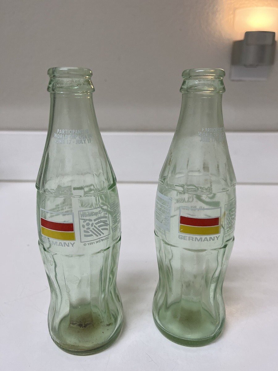 German Coca Cola Glass Bottles Marburg Germany August 17 2022 Empty