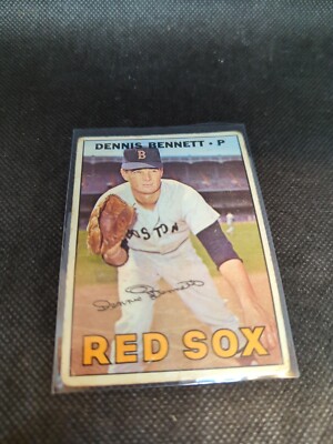 1967 Topps Baseball Dennis Bennett #206 | eBay