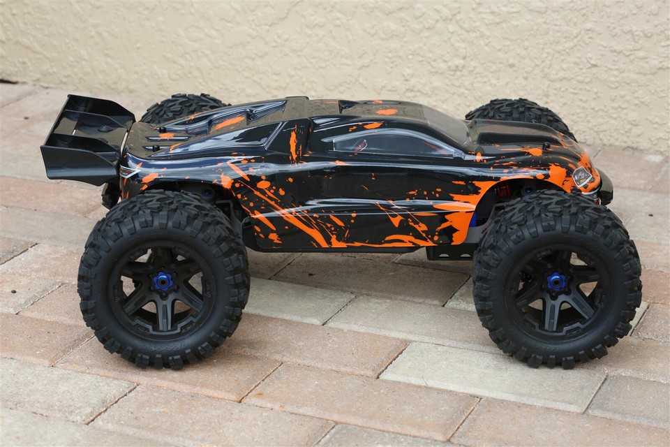 Custom Body Muddy Orange for Traxxas E-Revo 2.0 1/10 Truck Car Shell ...