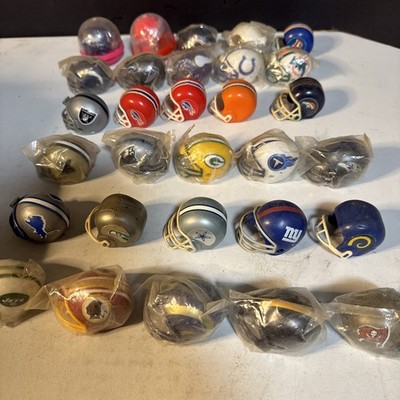 Set Of 30 NFL Team Mini Micro Pocket Helmets | eBay