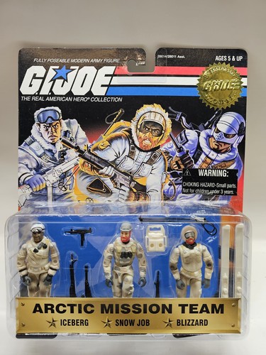 15th Anniversary GI Joe Mission Team Iceberg, Snow Job, Blizzard | eBay
