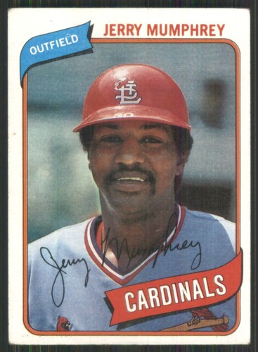 1980 Topps #378 Jerry Mumphrey St. Louis Cardinals 2281 | eBay