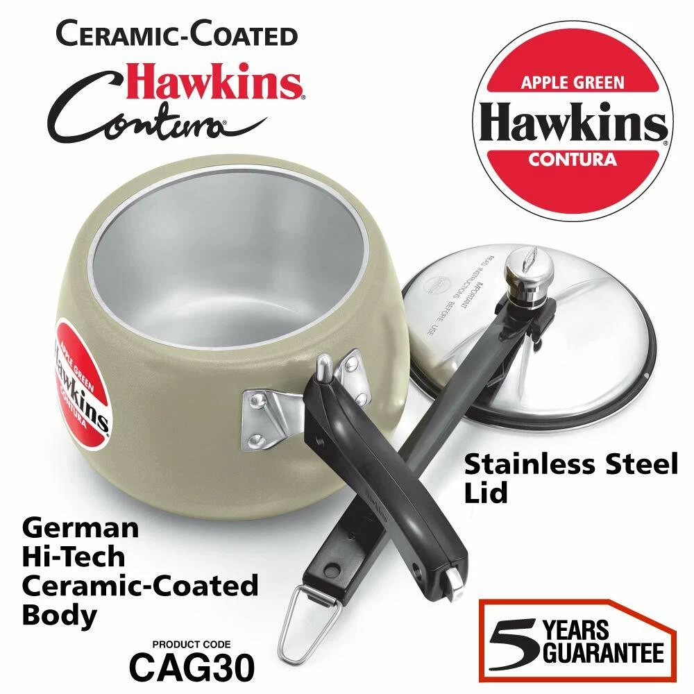 Hawkins Contura Black XT Induction Compatible Pressure, 54% OFF